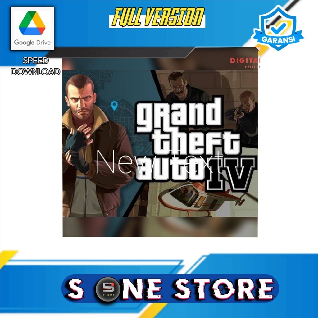 Jual GRAND THEFT AUTO IV GTA IV GTA 4 - PC GAMES | Shopee Indonesia