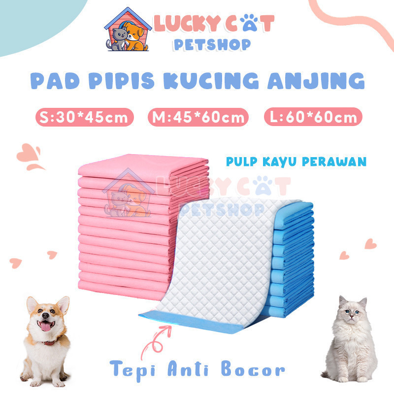Jual Underpad S/M/L Pad Pipis Kucing Anjing Popok Sekali Pakai Alas ...