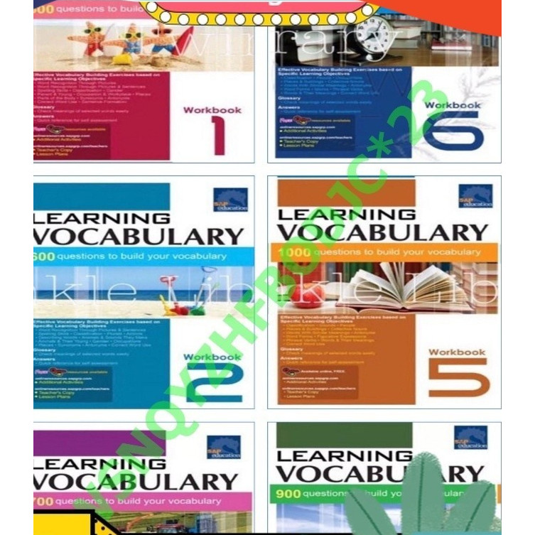 Jual Black & White / SAP Education Learning Vocabulary Workbook 1 2 3 4 ...