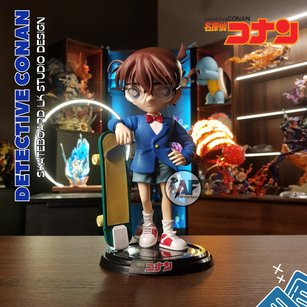 Jual Action Figure Detective Conan Skateboard LK Studio 32cm Design ...