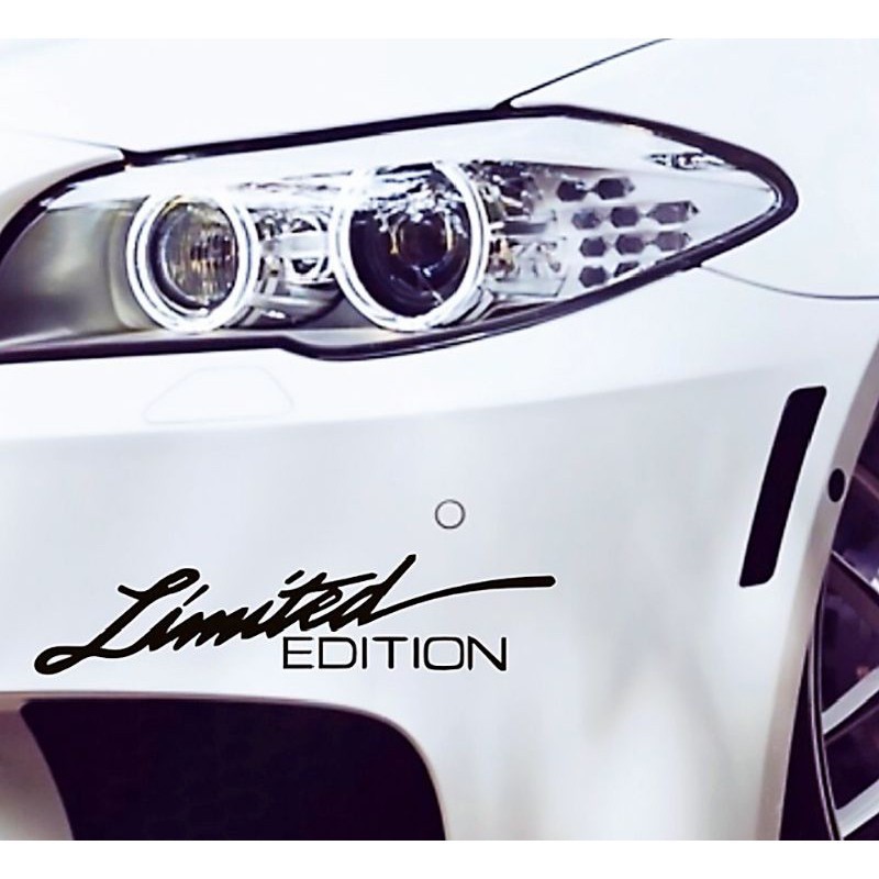 Jual Cutting sticker Limited Edition Reflective tulisan limited edition ...