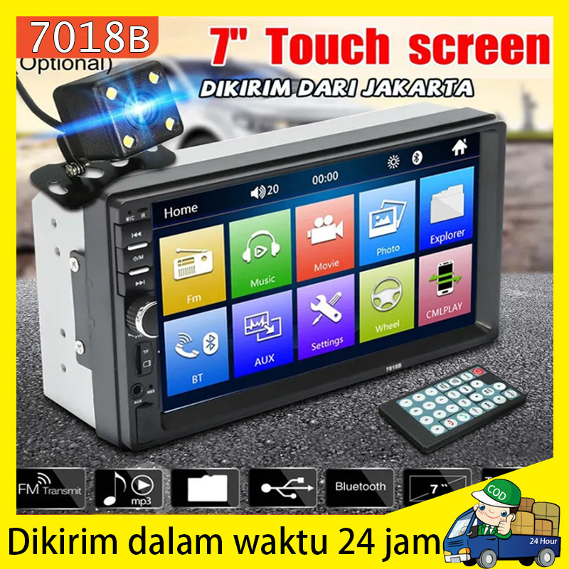 Jual [Dikirim Dari Jakarta] 7018B Radio Mobil 2Din Universal 7 HD IOS ...