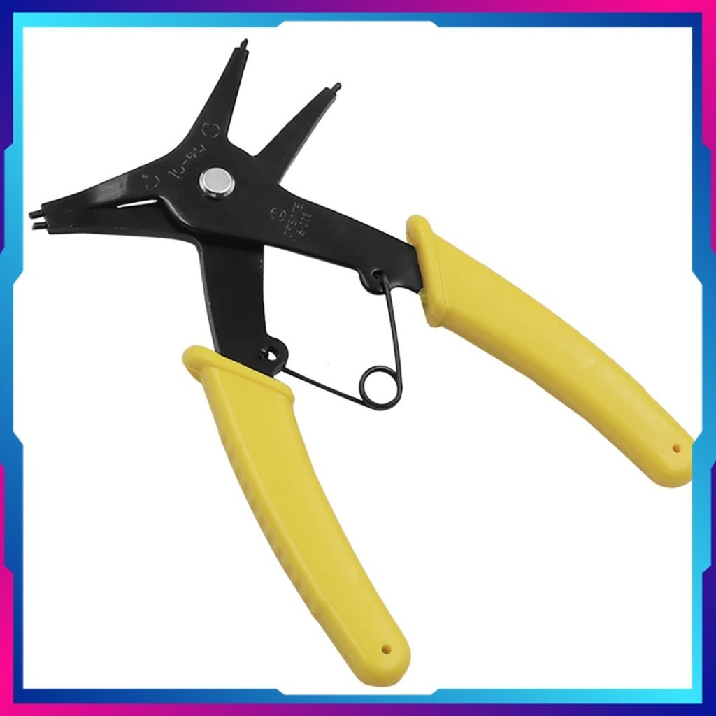 Jual Tang Snap Ring 2 In 1 Lurus Buka Tutup 2 Fungsi 5 Inch | Shopee ...
