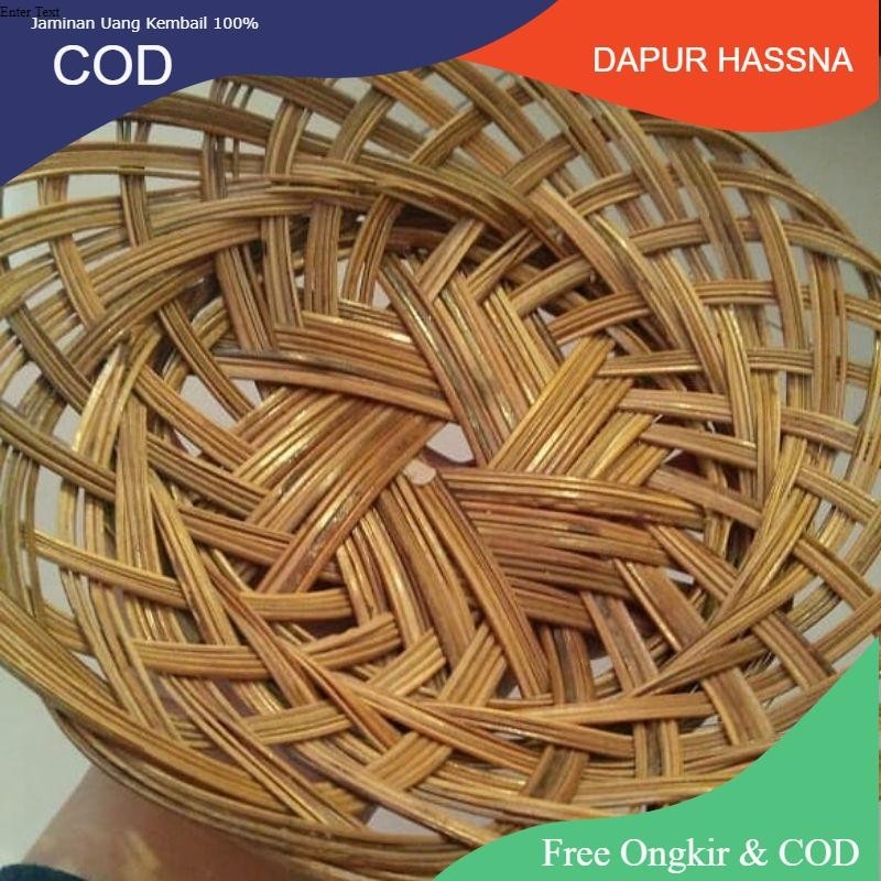 Jual PIRING ANYAMAN BAMBU ROTAN PIRING LIDI ANYAMAN TRADISIONAL PIRING ...