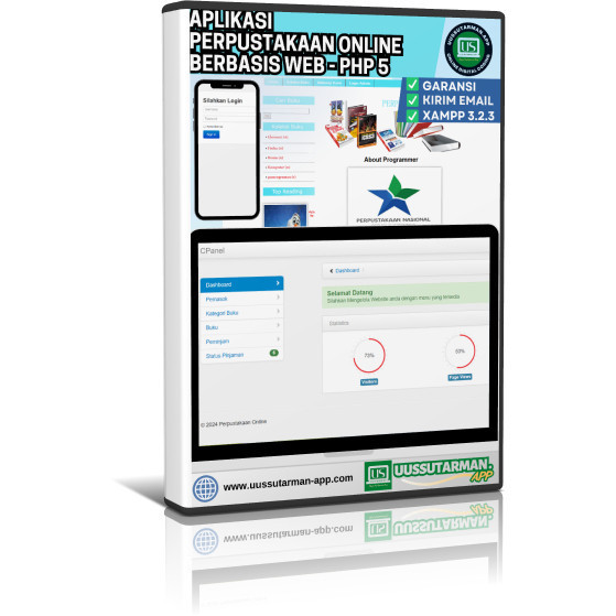 Jual Aplikasi perpustakaan berbasis Web - php 5 | Shopee Indonesia
