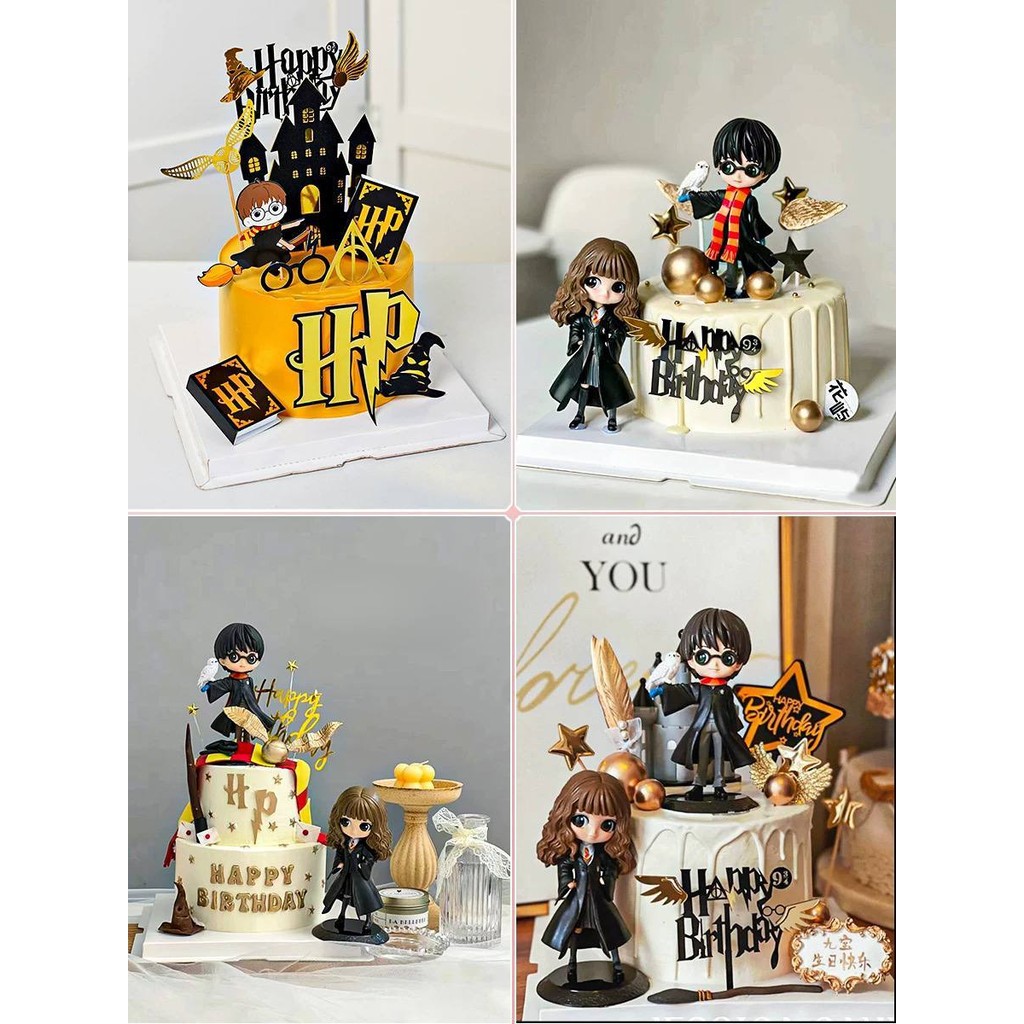 Jual Cake Topper Tema Harry Potter/ Dekorasi Cake Tema Harry Potter ...