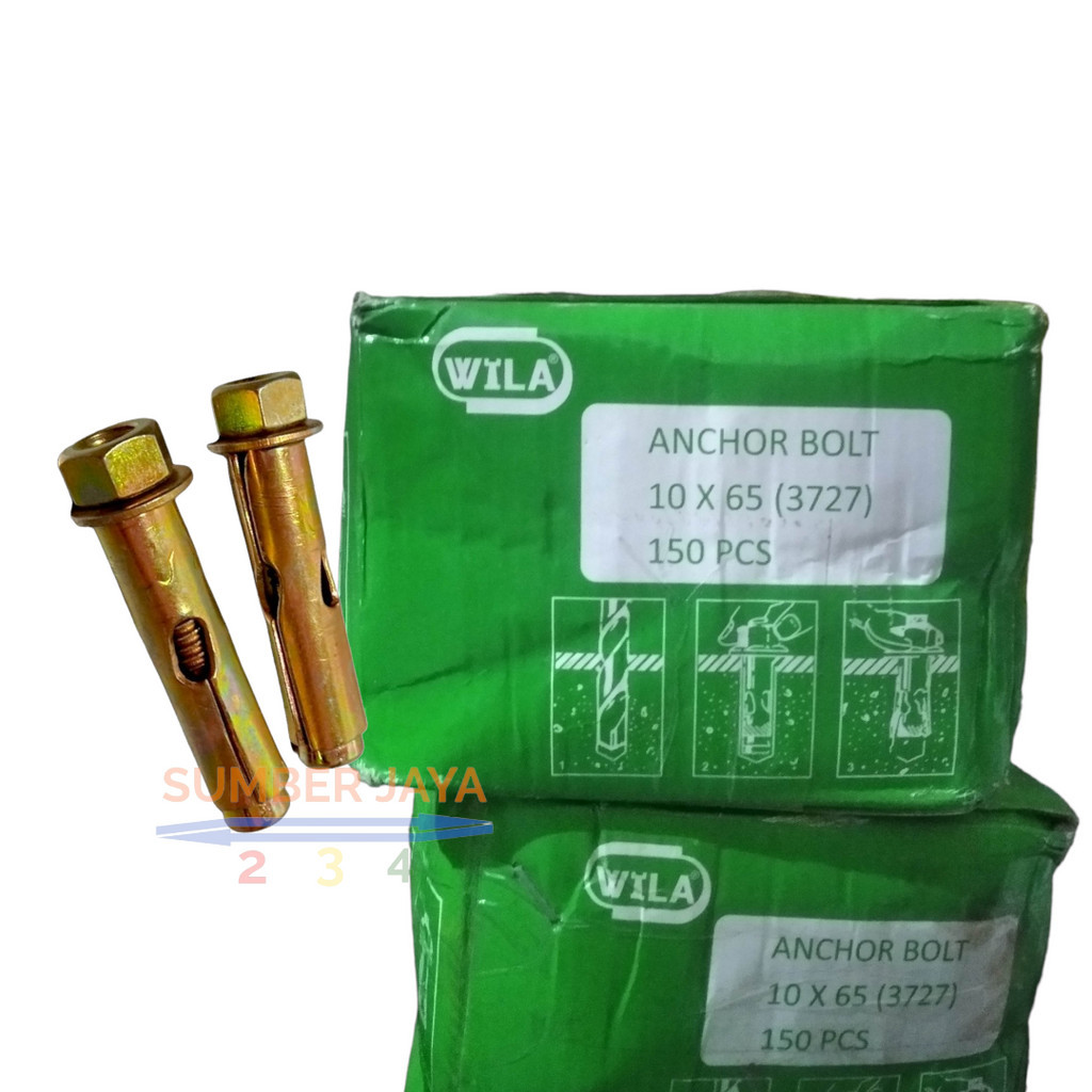 Jual DYNABOLT 10 X 65 DYNABOL 10 X 65 DINABOLT 10 X 65 DINABOL | Shopee ...