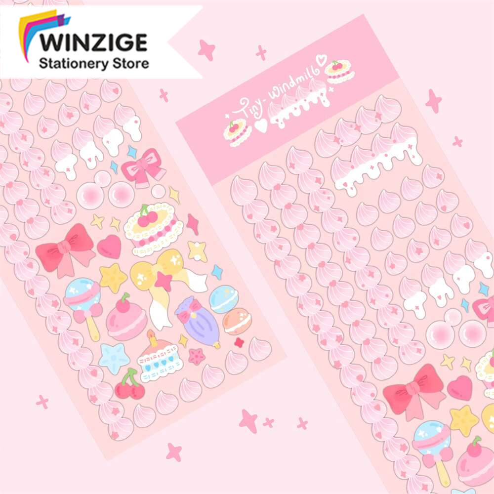Jual Winzige Stiker Lucu Korea Photocard Toploader Decor Cute Ribbons ...