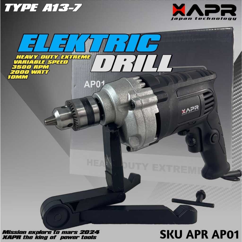 Jual APR JAPAN BOR LISTRIK A13-7 10MM 300W 3500RPM POWERTOOLS OFFICIAL ...