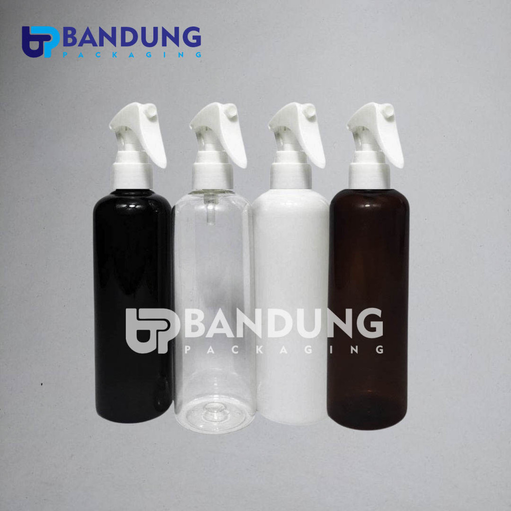 Jual Botol Plastik Trigger Burung Putih - Botol BR250ML Hitam Putih Clear Amber N24 | Shopee ...