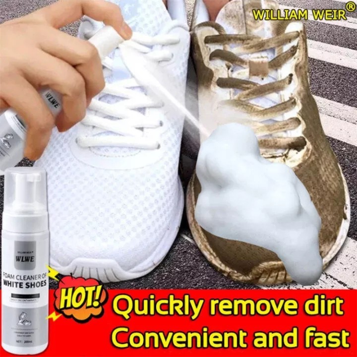 Jual Pembersih Sepatu No-wash Strong Decontamination Shoe Cleaner for ...