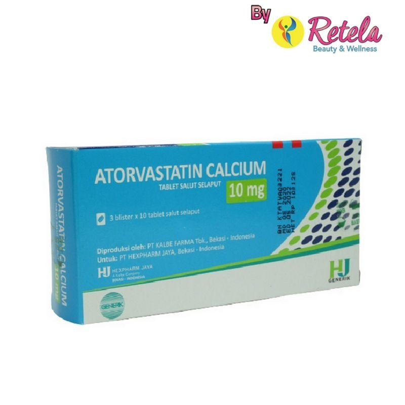 Jual Atorvastatin 10 mg 10 Tablet / Kolesterol / Terapi Diet | Shopee ...