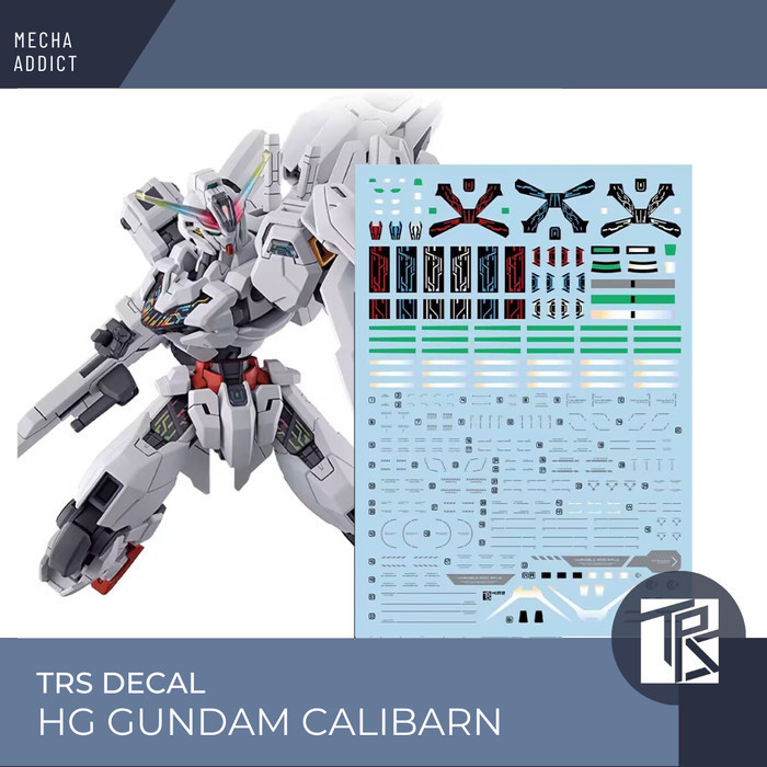 Jual Water Slide Decal HG Gundam Calibarn by TRS Hologram & UV | Shopee Indonesia