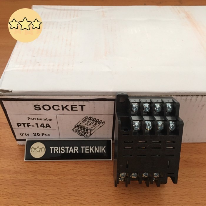 Jual SOCKET RELAY LY4N LY4 PTF14A PTF14A-E 14 PIN 14P PTF14AE LY 4N LY ...