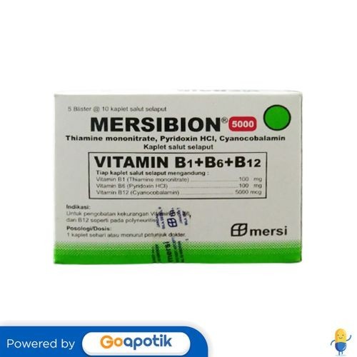 Jual Mersibion 5000 Box 50 Kaplet | Shopee Indonesia