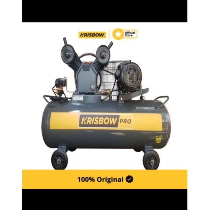 Jual Compressor Angin Krisbow 3HP 120L 10B 1P CPPBD0312 Original ...