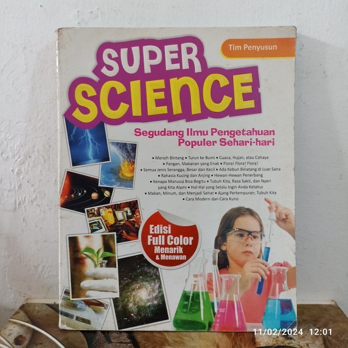 Jual buku super science segudang ilmu pengetahuan sehari hari 171 hal ...