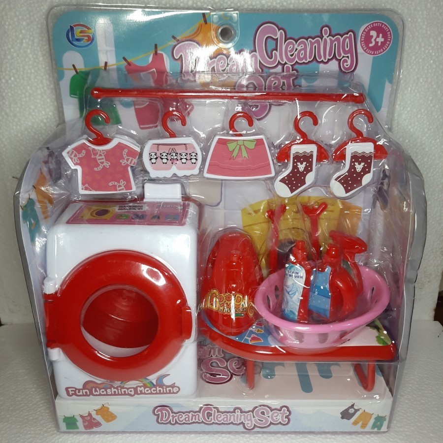 Jual MAINAN ANAK loundry DREAM CLEANING SET MESIN CUCI MAINAN ANAK ...