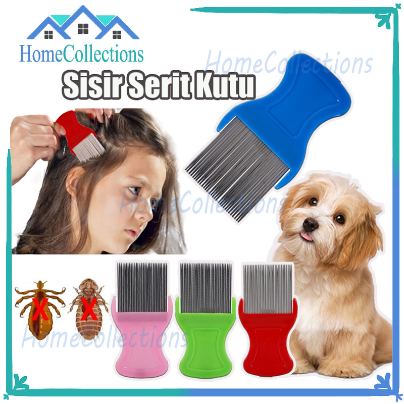 Jual Sisir Serit Kutu Pendek/Sisir Serit Kutu Dan Ketombe Besi Logam ...