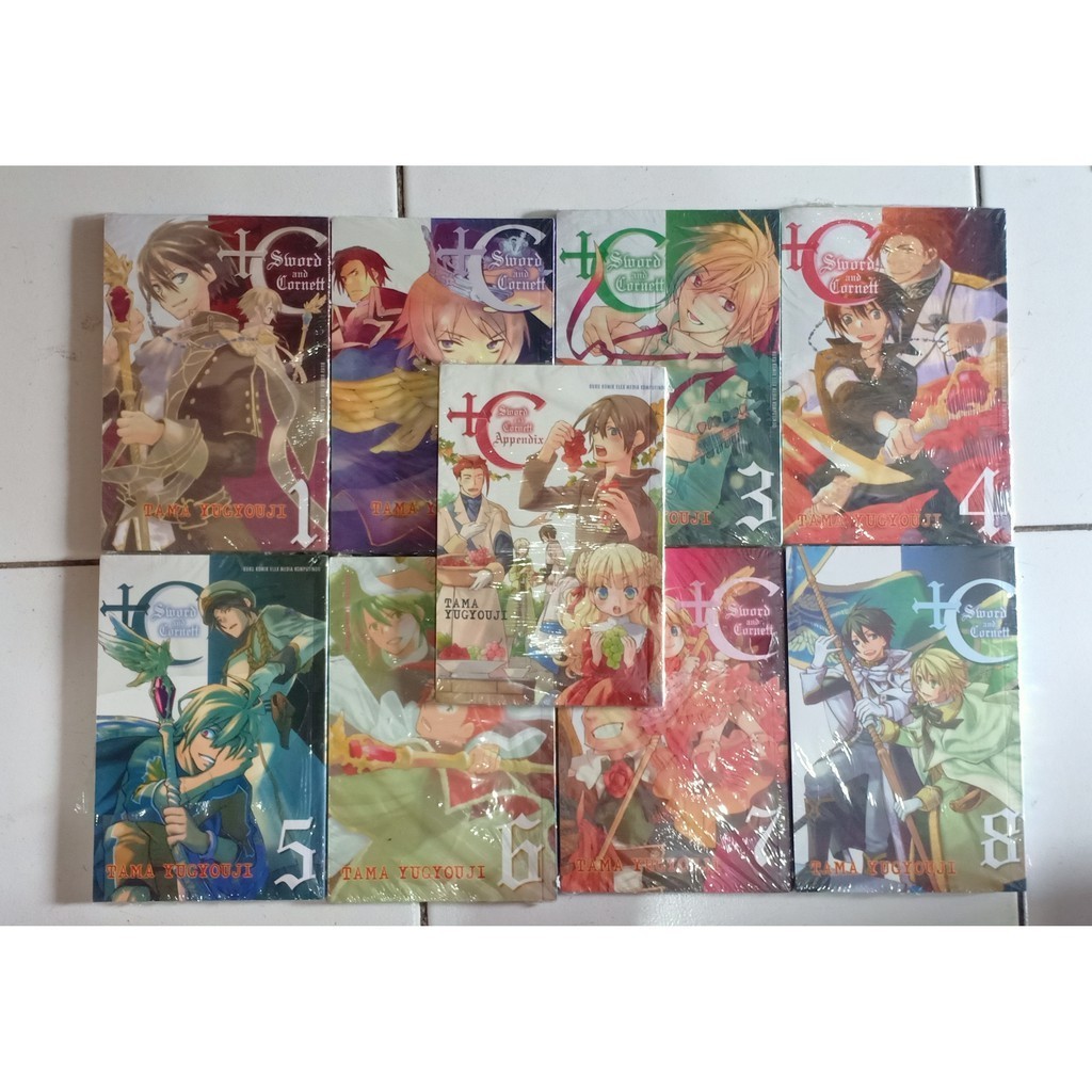 Jual RBS^ KOMIK SET SWORD AND CORNETT 1 SD 8 TAMAT PLUS SERI APPENDIX ...