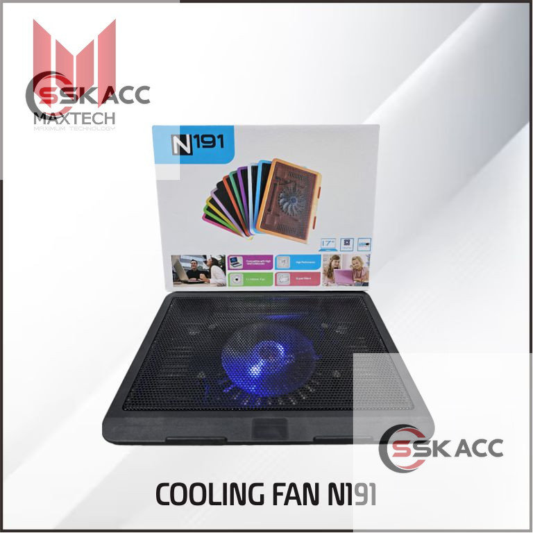 Jual NOTEBOOK COOLER N191 | FAN COOLING PAD NOTEBOOK | COOLING PAD ...