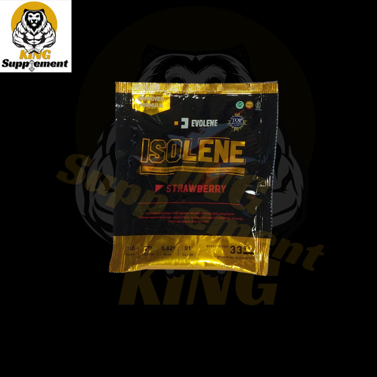 Jual Evolene Isolene isolate whey isolate 3sachet Isolene 3 serving ...