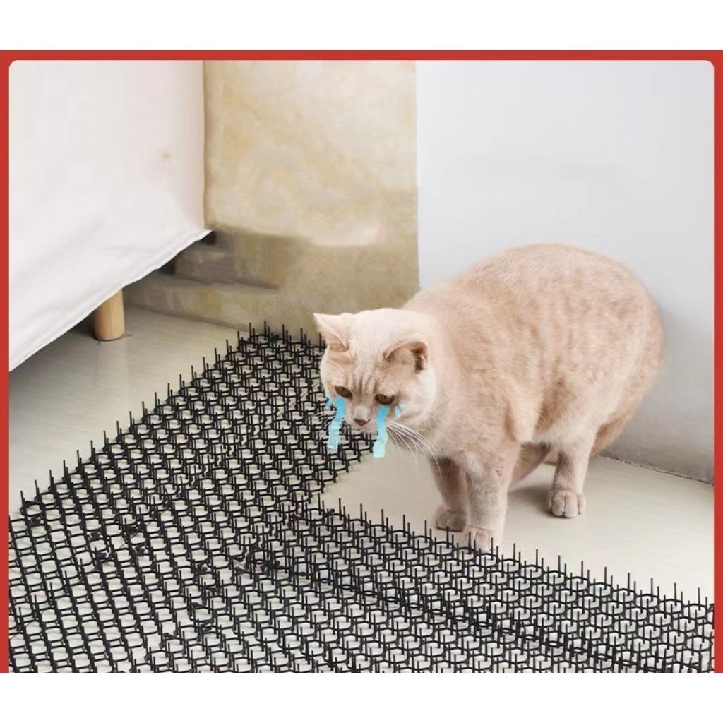 Jual Anti Cat Mat Cat Repelling Net Plastic Pet /Matras Paku Anti ...