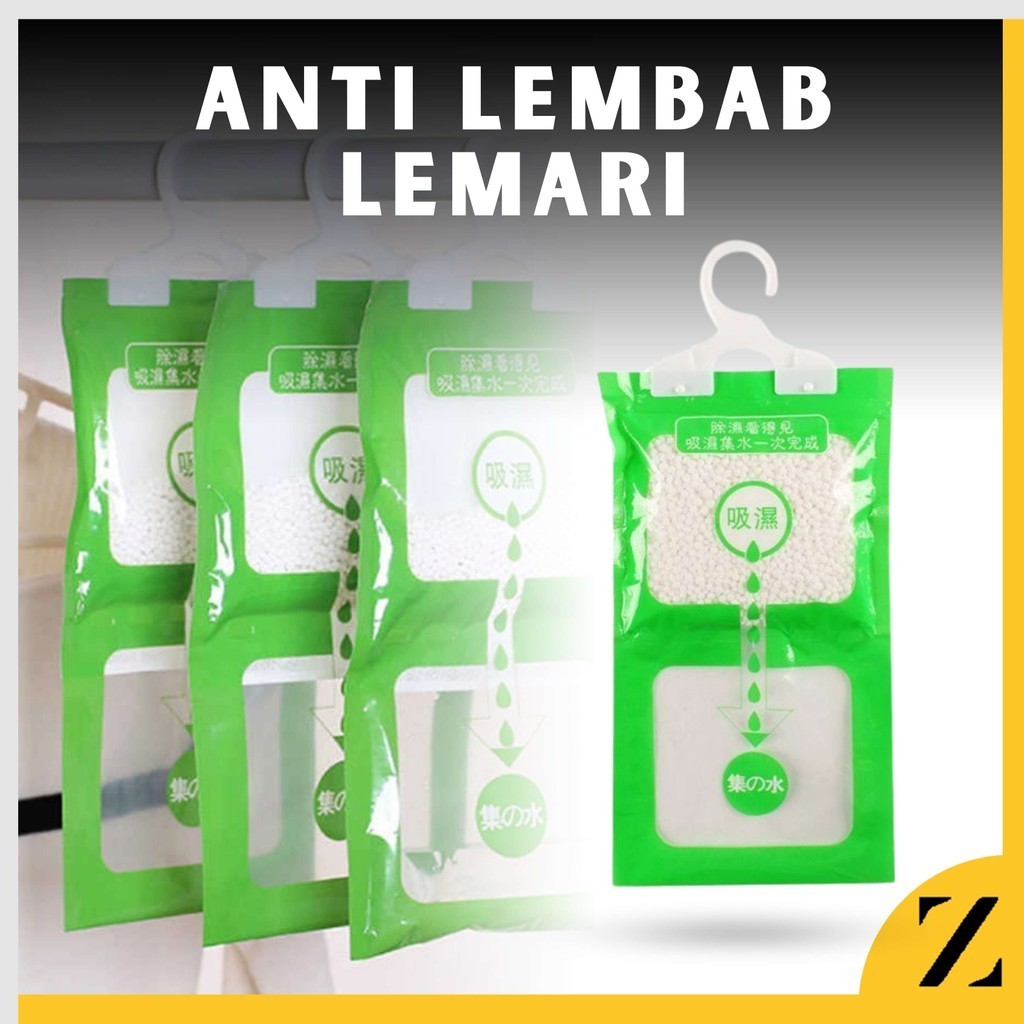 Jual Penyerap Lembab Ruangan Lemari Pakaian Dessicant Container Silica ...