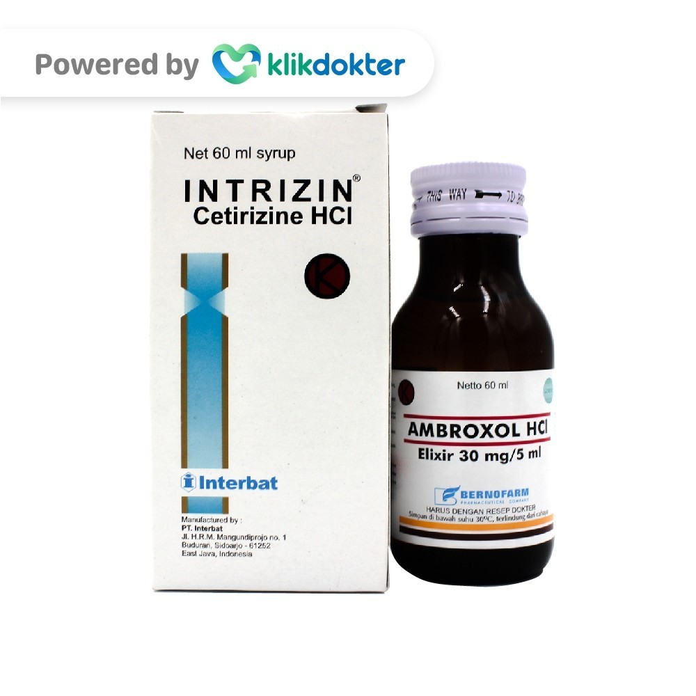 Jual Intrizin Sirup 60ml | Shopee Indonesia
