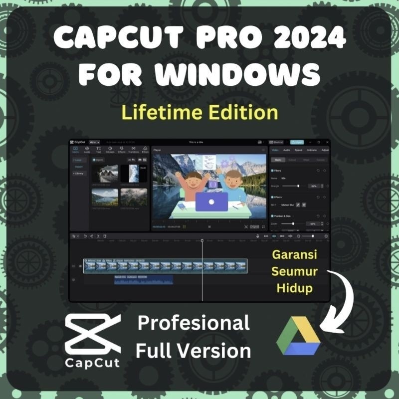 Jual Capcut Pro For Windows Lifetime Edition | Shopee Indonesia