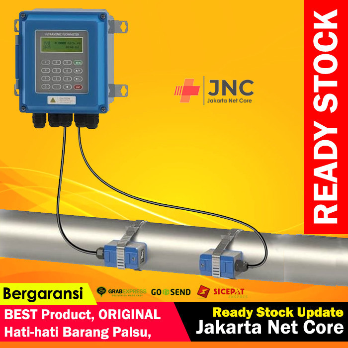 Jual Flow Meter TUF2000B 50-700mm TM-1 Ultrasonic Water Flowmeter TUF ...