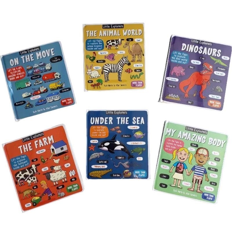 Jual Little Explorers Book - On The Move Little Explorer Dinosaurs The ...