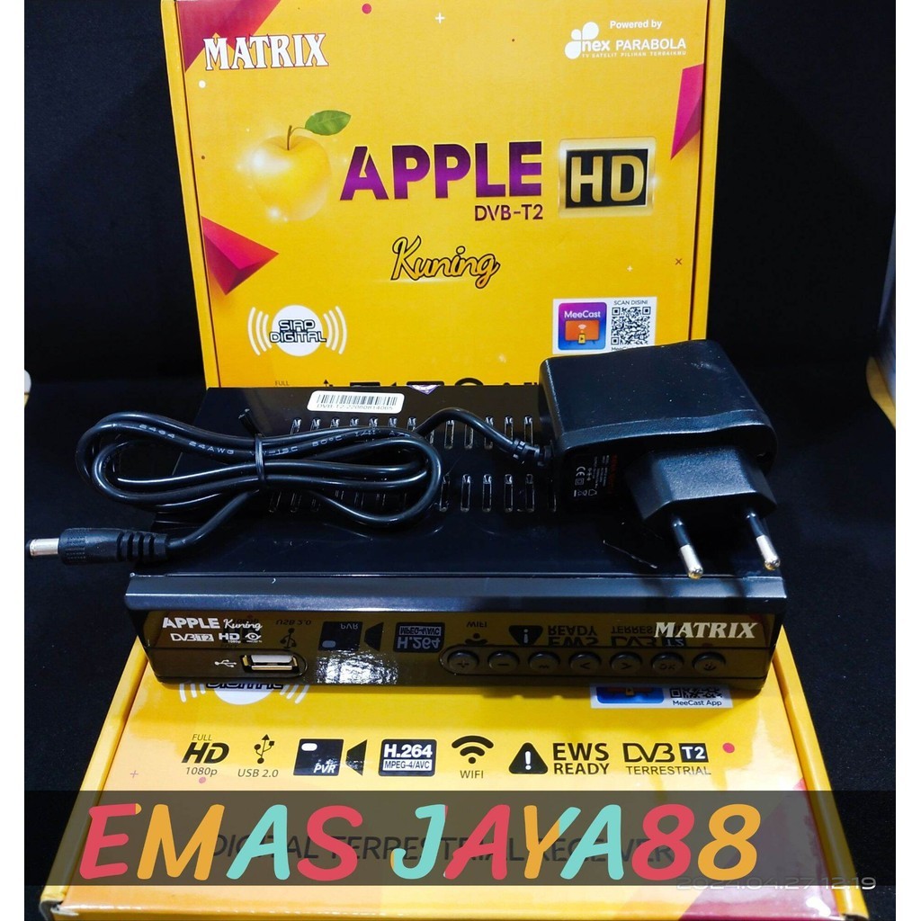 Jual SET TOP BOX MATRIX APPLE KUNING / BODI BESI | Shopee Indonesia