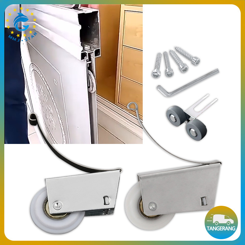 Jual Roda Geser Lemari Pakaian-Katrol Pintu Geser-Roda Sliding Untuk ...