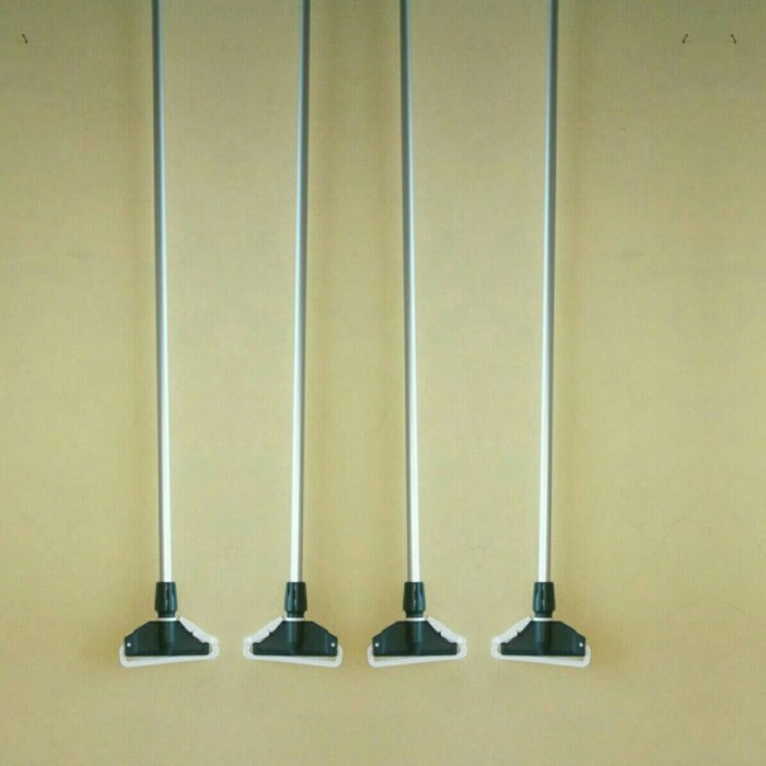 Jual stik mop aluminium handle dan cepitan mop import bunesomid ...