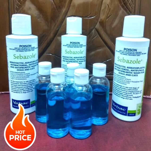 Jual Shampoo Sebazole Anti Jamur Untuk Kucing Dan Anjing Untuk Cat ...