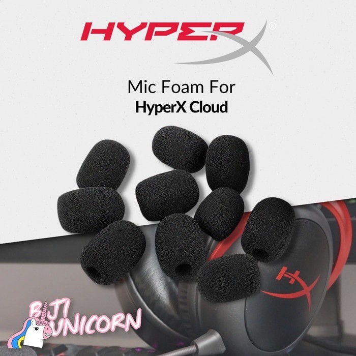 Jual Busa Mic Headset Hyperx Cloud Foam Microphone Hyper X Cloud ...