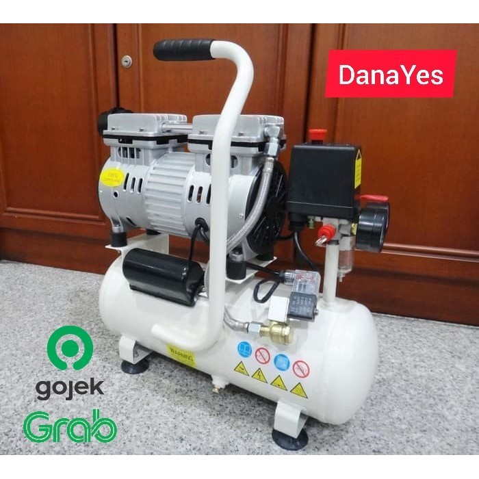 Jual MORRIS Kompresor Compresor Compressor Angin Listrik SILENT 0,75 HP ...