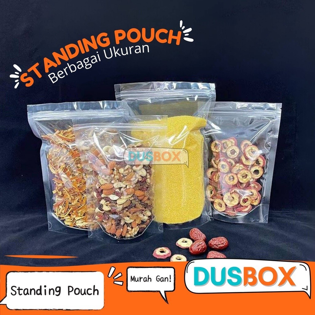 Jual Standing Pouch / Plastik Standing Pouch / Pouch Standing ...