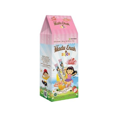Jual Madu Enak Stick Leci 15 Gram Box 20 Sachet | Shopee Indonesia