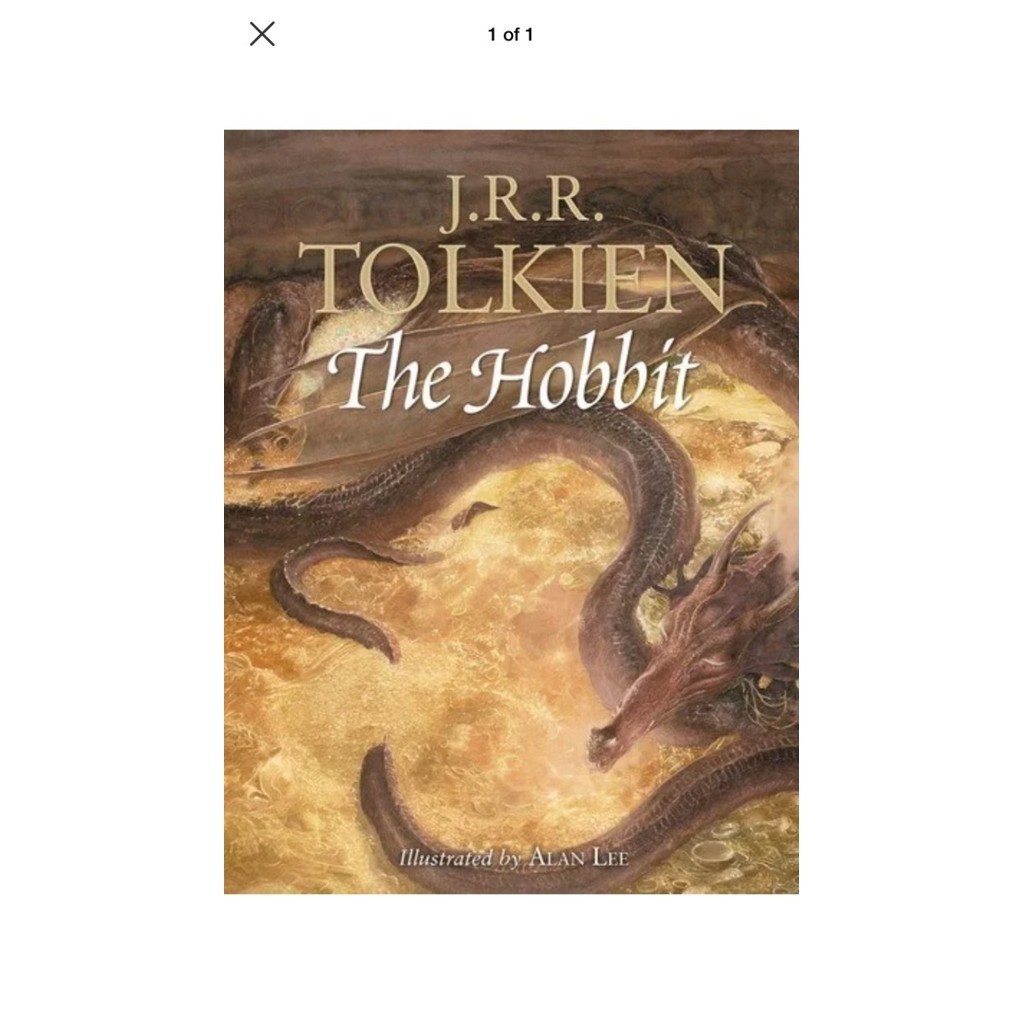 Jual NOVEL IMPORT ORIGINAL THE HOBBIT - JRR TOLKIEN LORD OF THE RING ...
