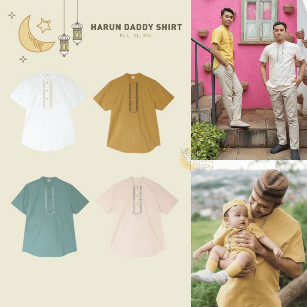 Jual Bohopanna - Raya Collection - Harun Daddy Shirt | Baju Koko Pria | Shopee Indonesia