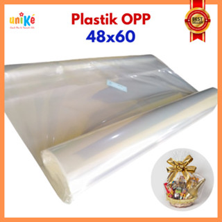 Jual PLASTIK Parcel Bening 48x60 / Plastik Buket Transparan OPP Kaca ...