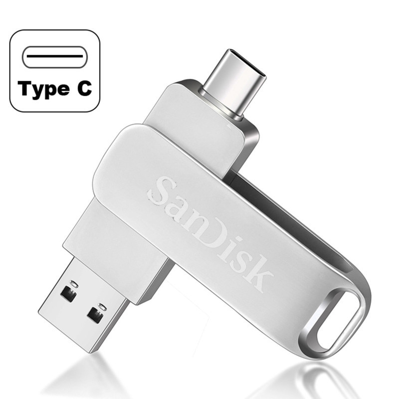 Jual 2 in 1 OTG USB 3.0 + USB C Thumb Drive, High-Speed Type-C Memory ...