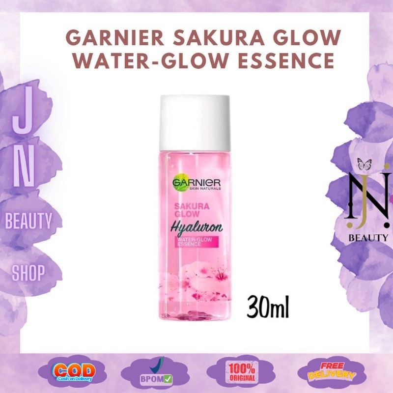 Jual ORIGINAL 100% GARNIER SAKURA GLOW WATER-GLOW ESSENCE 30ML | Shopee Indonesia