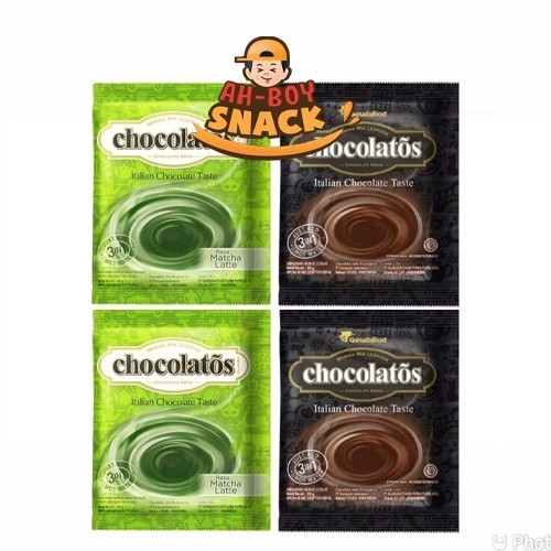 Jual CHOCOLATOS DRINK RENCENGAN (10 SACHET X 24 GR) - COKLAT & MATCHA ...