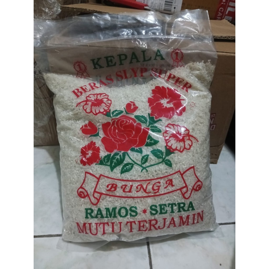 Jual BERAS SLYP SUPER BUNGA 3KG / 5KG | Shopee Indonesia