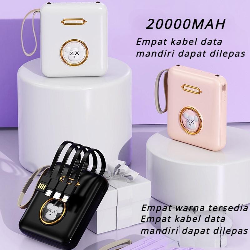 Jual PowerBank Mini 20000 mAh Ultimate Backup Battery Cute good quality ...