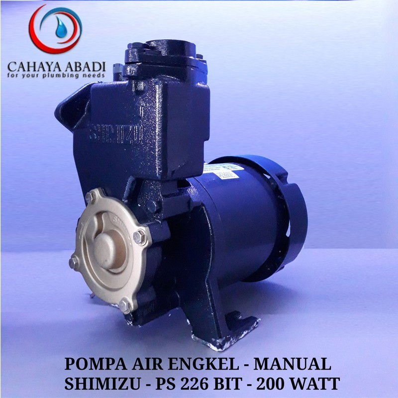 Jual POMPA AIR SHIMIZU - PS 226 BIT - 200 WATT - MANUAL - POMPA AIR ...