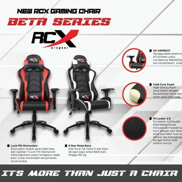 Jual PROMO RAMADHAN Kursi Gaming / Gaming Chair RCX Beta Series ...